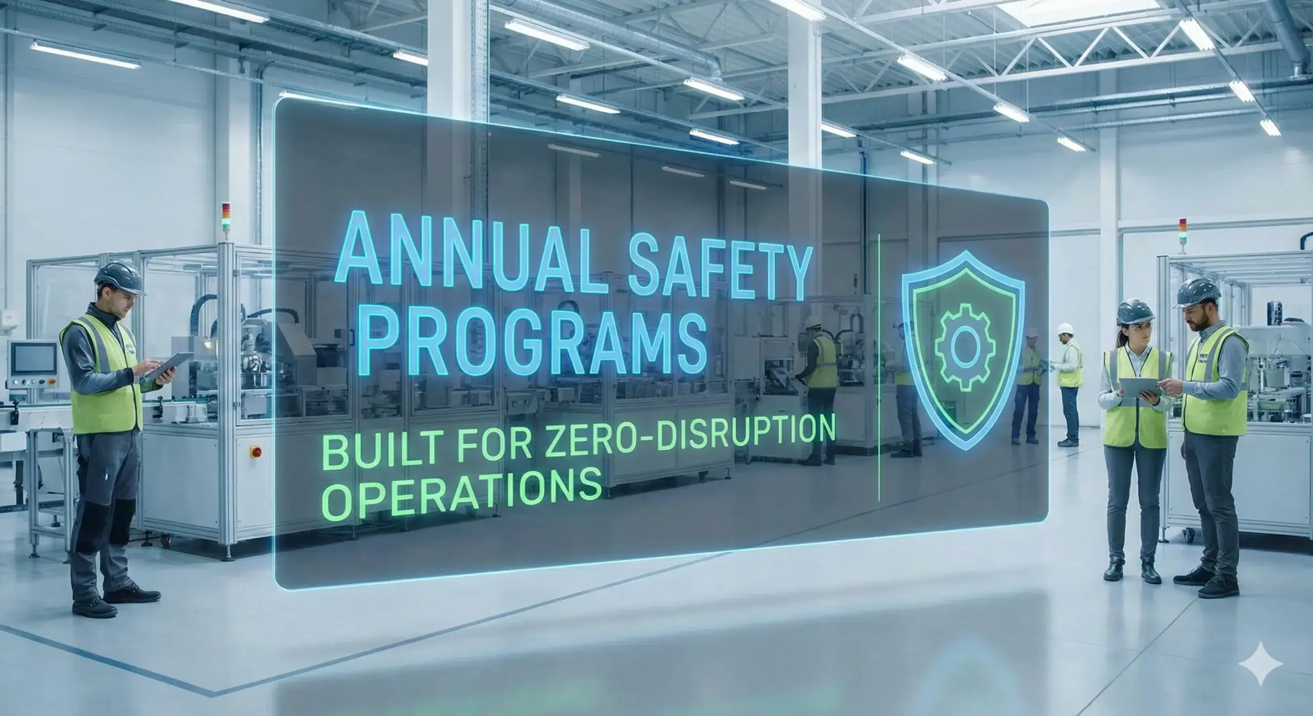 Annual Safety Programs for Zero Disruption Systems